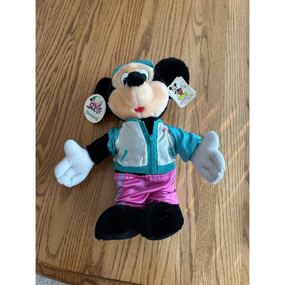 Disney | Toys | Vintage Disneyland 35 Years Of Magic Mickey Mouse Plush ...